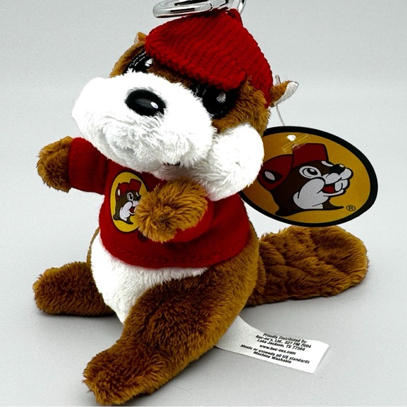 BUC-EE'S | Accessories | Bucees Beavers 4 Mini Stuffed Plush Keychain ...
